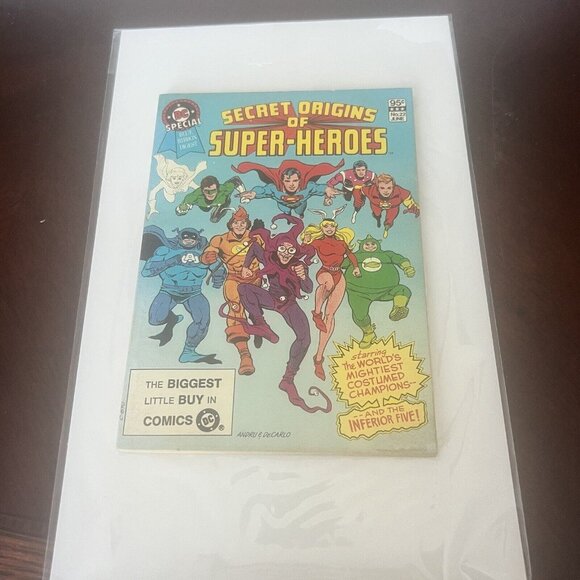 Toys | Dc Special Blue Ribbon Digest 22 Secret Origins Of Superheroes ...